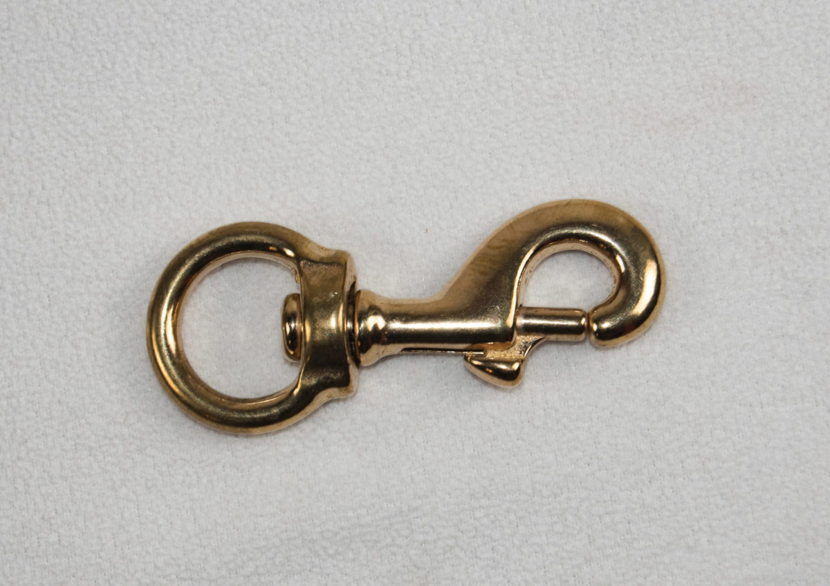 Brass Halyard Clip - Bete Fleming